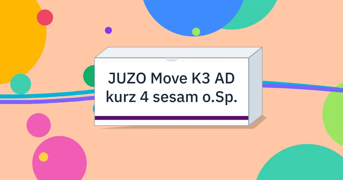 Symbolbild: Packung mit der Aufschrift JUZO Move K3 AD kurz 4 sesam o.Sp. (PZN 18568675) – Verfügbarkeit und Bezug in Apotheken in Frankfurt am Main