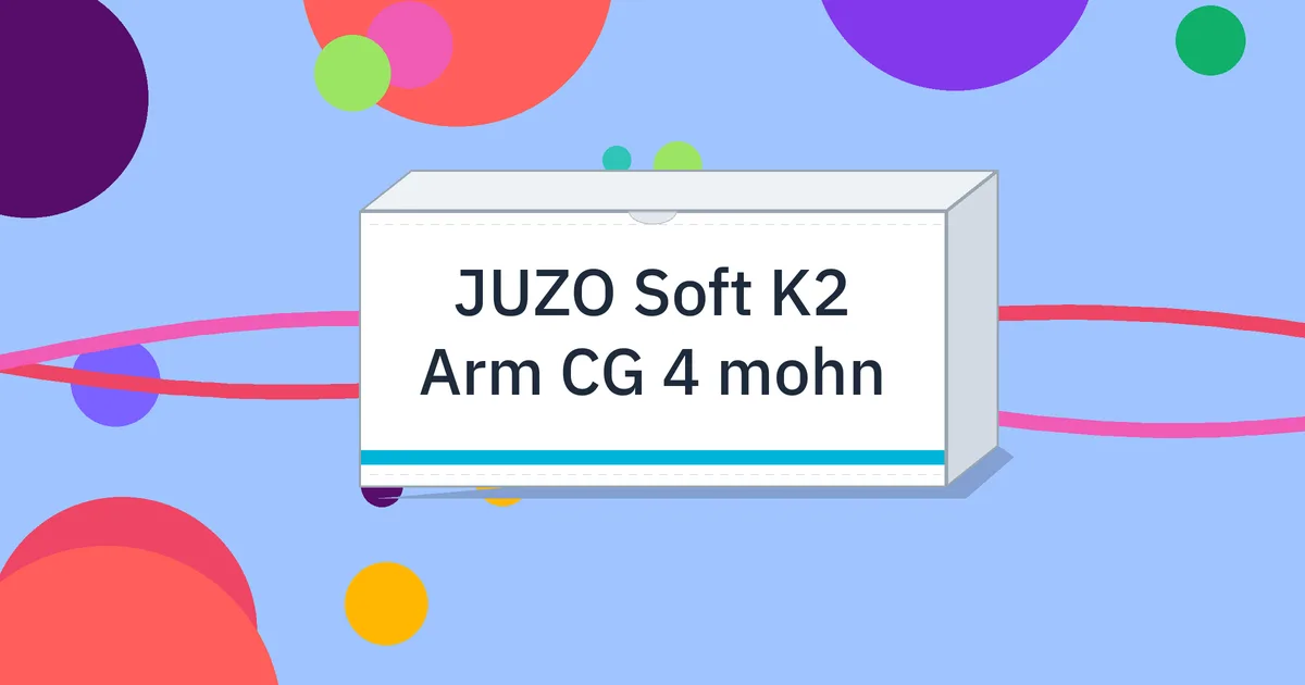 Symbolbild: Packung mit der Aufschrift JUZO Soft K2 Arm CG 4 mohn (PZN 15512295) – Verfügbarkeit und Bezug in Apotheken in Frankfurt am Main