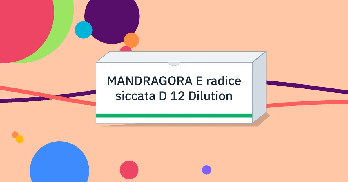 Symbolbild: Packung mit der Aufschrift MANDRAGORA E radice siccata D 12 Dilution (PZN 02617822) – Verfügbarkeit und Bezug in Apotheken in Frankfurt am Main