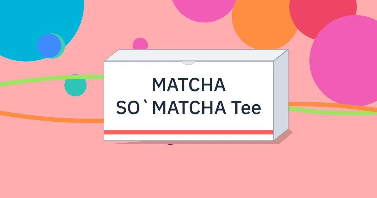 Symbolbild: Packung mit der Aufschrift MATCHA SO`MATCHA Tee (PZN 14300616) – Verfügbarkeit und Bezug in Apotheken in Frankfurt am Main