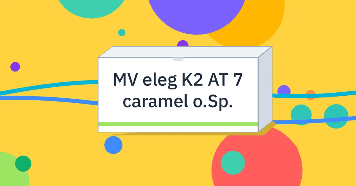 Symbolbild: Packung mit der Aufschrift MV eleg K2 AT 7 caramel o.Sp. (PZN 00529798) – Verfügbarkeit und Bezug in Apotheken in Frankfurt am Main