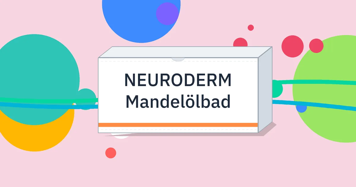 Symbolbild: Packung mit der Aufschrift NEURODERM Mandelölbad (PZN 06705919) – Verfügbarkeit und Bezug in Apotheken in Frankfurt am Main