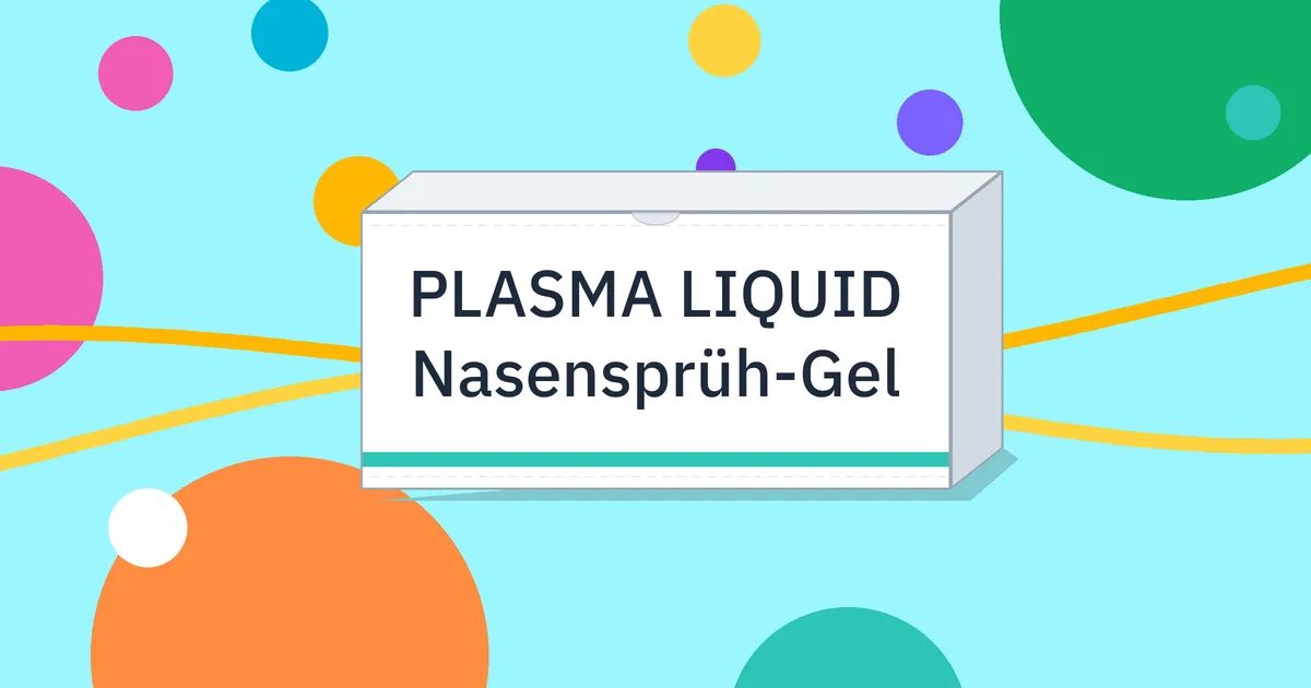 Symbolbild: Packung mit der Aufschrift PLASMA LIQUID Nasensprüh-Gel (PZN 15559894) – Verfügbarkeit und Bezug in Apotheken in Frankfurt am Main