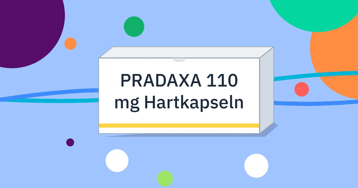 Symbolbild: Packung mit der Aufschrift PRADAXA 110 mg Hartkapseln (PZN 10402604) – Verfügbarkeit und Bezug in Apotheken in Frankfurt am Main