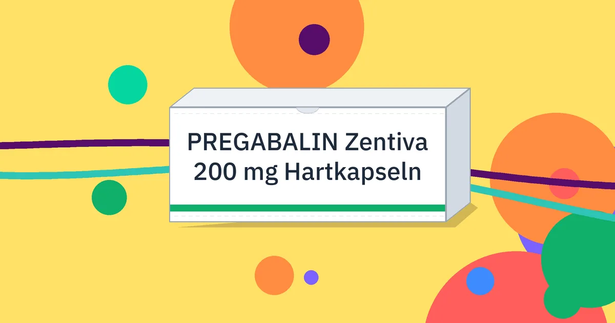 Symbolbild: Packung mit der Aufschrift PREGABALIN Zentiva 200 mg Hartkapseln (PZN 16320942) – Verfügbarkeit und Bezug in Apotheken in Frankfurt am Main