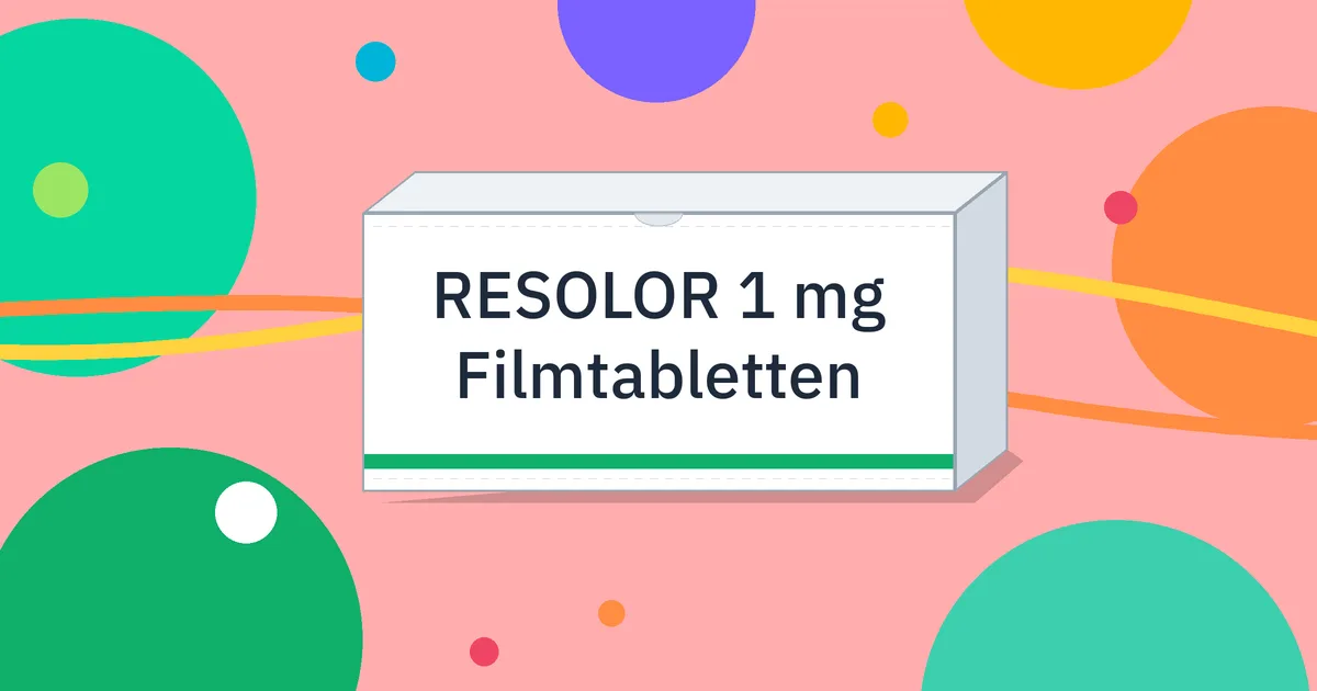 Symbolbild: Packung mit der Aufschrift RESOLOR 1 mg Filmtabletten (PZN 07580727) – Verfügbarkeit und Bezug in Apotheken in Frankfurt am Main