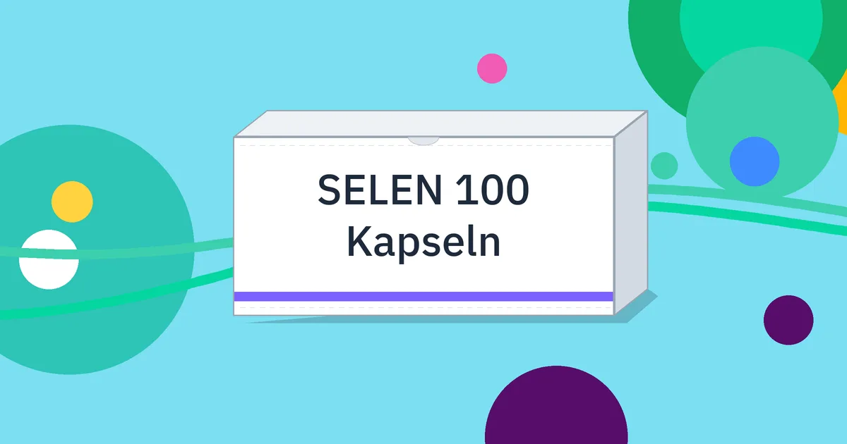 Symbolbild: Packung mit der Aufschrift SELEN 100 Kapseln (PZN 09296031) – Verfügbarkeit und Bezug in Apotheken in Frankfurt am Main