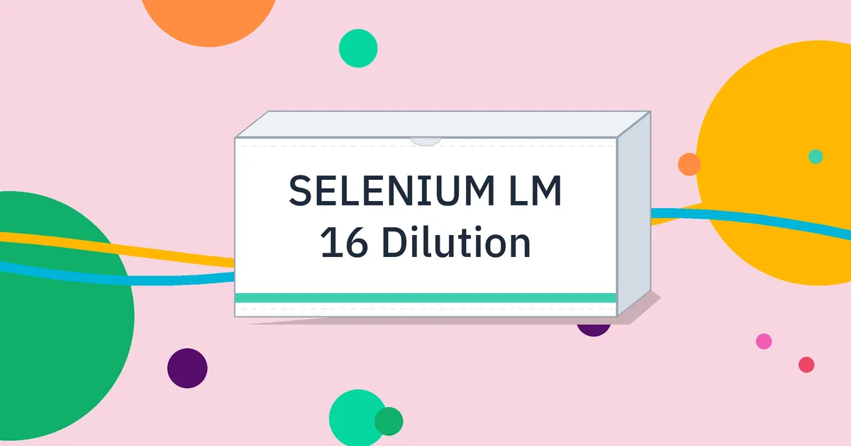 Symbolbild: Packung mit der Aufschrift SELENIUM LM 16 Dilution (PZN 13185797) – Verfügbarkeit und Bezug in Apotheken in Frankfurt am Main