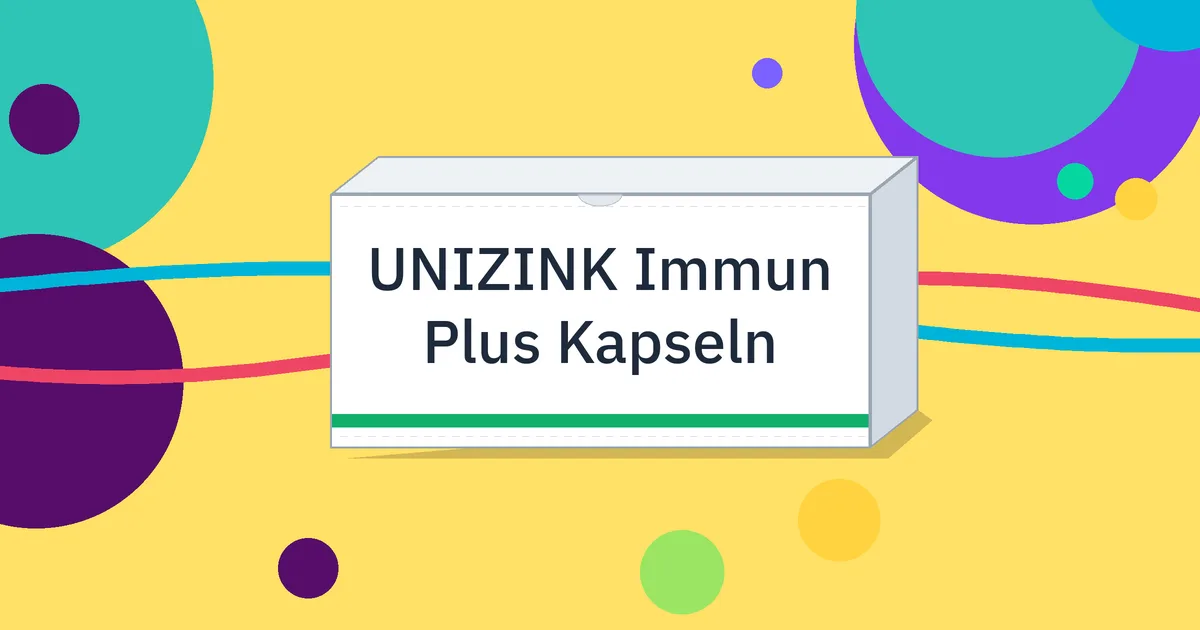 Symbolbild: Packung mit der Aufschrift UNIZINK Immun Plus Kapseln (PZN 05489187) – Verfügbarkeit und Bezug in Apotheken in Frankfurt am Main