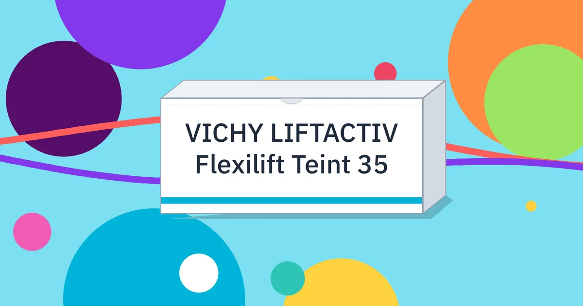 Symbolbild: Packung mit der Aufschrift VICHY LIFTACTIV Flexilift Teint 35 (PZN 05510272) – Verfügbarkeit und Bezug in Apotheken in Frankfurt am Main