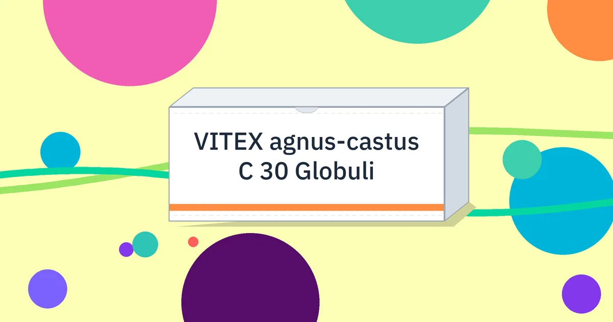 Symbolbild: Packung mit der Aufschrift VITEX agnus-castus C 30 Globuli (PZN 15330654) – Verfügbarkeit und Bezug in Apotheken in Frankfurt am Main