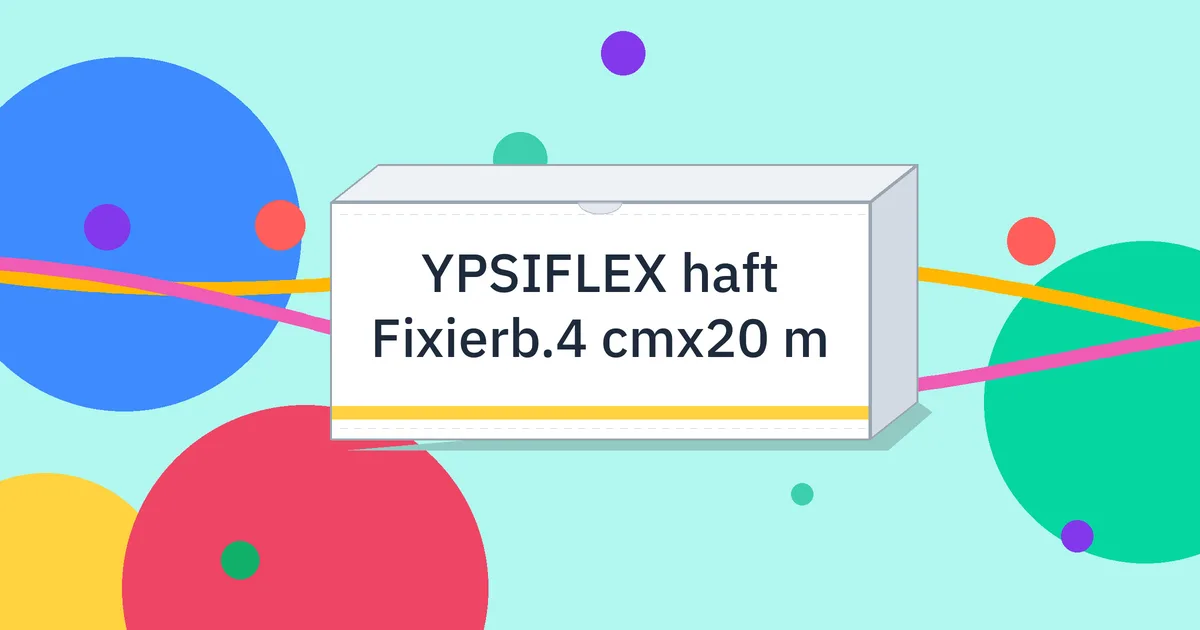 Symbolbild: Packung mit der Aufschrift YPSIFLEX haft Fixierb.4 cmx20 m (PZN 12604915) – Verfügbarkeit und Bezug in Apotheken in Frankfurt am Main