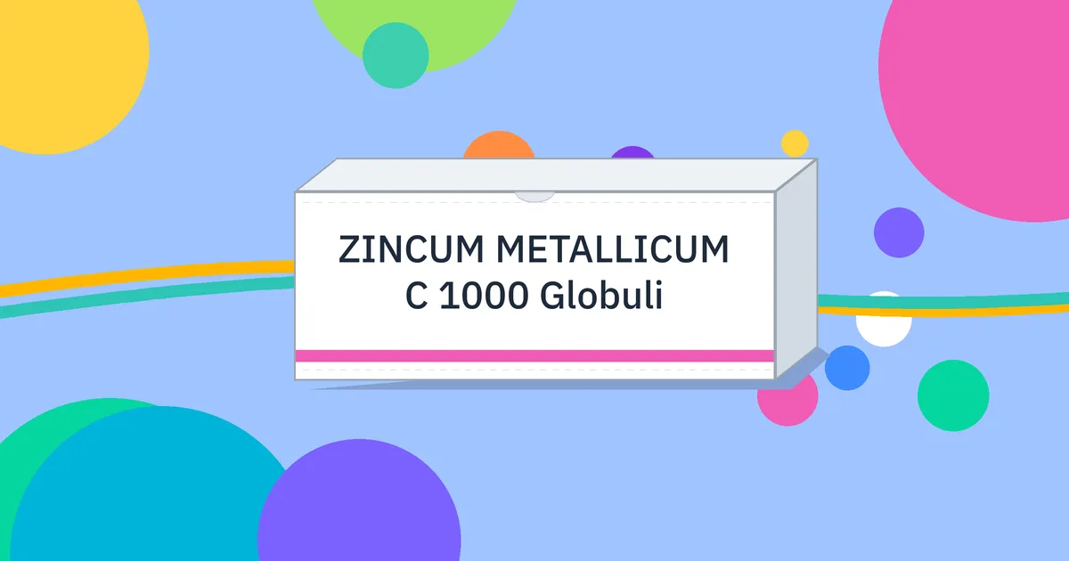 Symbolbild: Packung mit der Aufschrift ZINCUM METALLICUM C 1000 Globuli (PZN 07250214) – Verfügbarkeit und Bezug in Apotheken in Frankfurt am Main