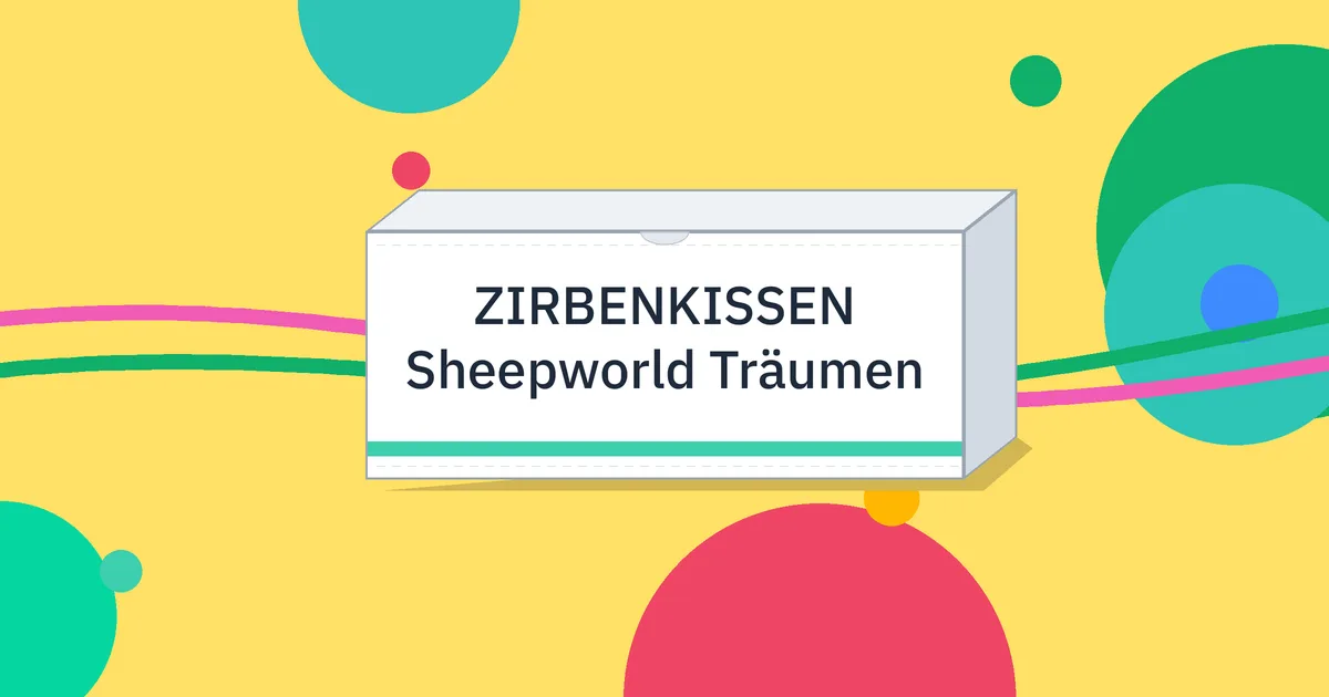 Symbolbild: Packung mit der Aufschrift ZIRBENKISSEN Sheepworld Träumen (PZN 20539480) – Verfügbarkeit und Bezug in Apotheken in Frankfurt am Main