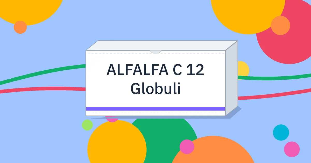 Symbolbild: Packung mit der Aufschrift ALFALFA C 12 Globuli (PZN 19719515) – Verfügbarkeit und Bezug in Apotheken in Frankfurt am Main