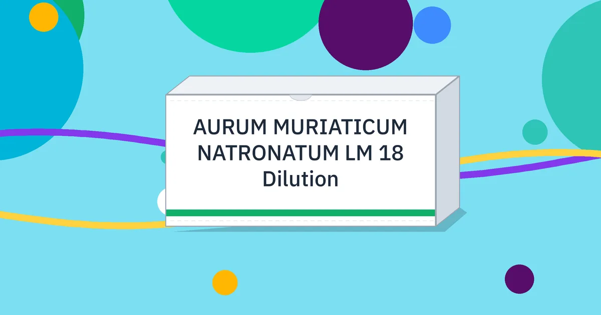 Symbolbild: Packung mit der Aufschrift AURUM MURIATICUM NATRONATUM LM 18 Dilution (PZN 09429880) – Verfügbarkeit und Bezug in Apotheken in Frankfurt am Main