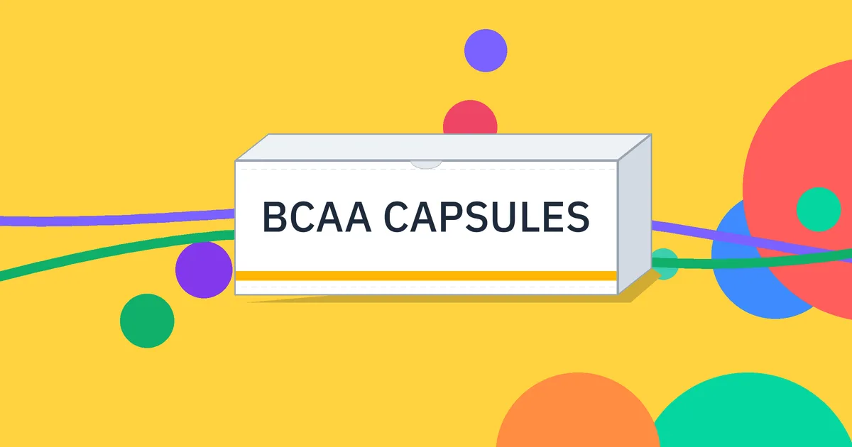 Symbolbild: Packung mit der Aufschrift BCAA CAPSULES (PZN 09706799) – Verfügbarkeit und Bezug in Apotheken in Frankfurt am Main