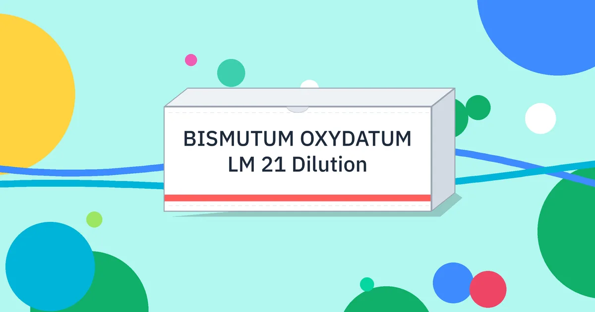 Symbolbild: Packung mit der Aufschrift BISMUTUM OXYDATUM LM 21 Dilution (PZN 13388052) – Verfügbarkeit und Bezug in Apotheken in Frankfurt am Main