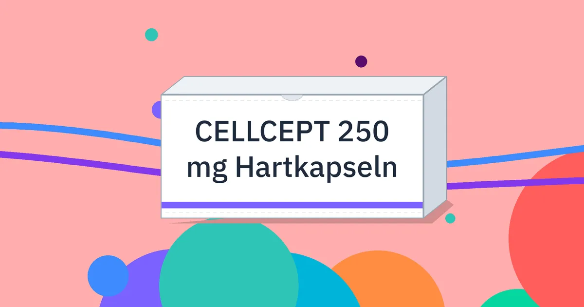Symbolbild: Packung mit der Aufschrift CELLCEPT 250 mg Hartkapseln (PZN 04023825) – Verfügbarkeit und Bezug in Apotheken in Frankfurt am Main