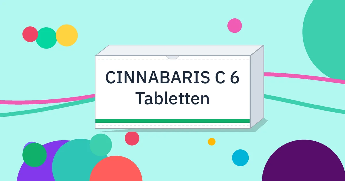 Symbolbild: Packung mit der Aufschrift CINNABARIS C 6 Tabletten (PZN 07164992) – Verfügbarkeit und Bezug in Apotheken in Frankfurt am Main