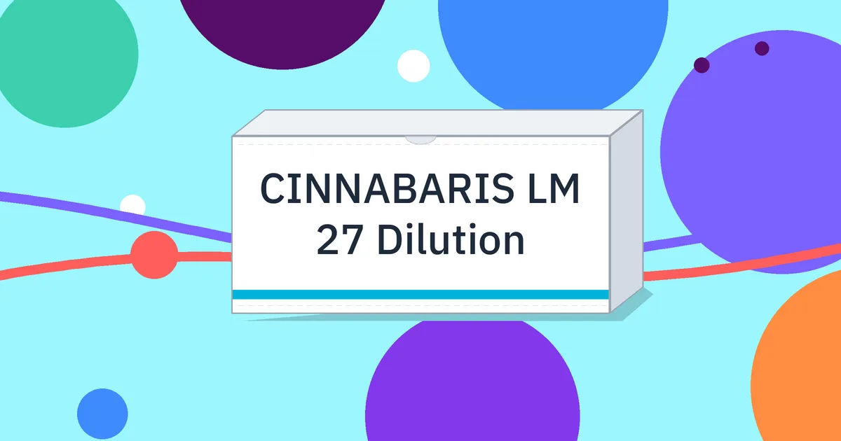 Symbolbild: Packung mit der Aufschrift CINNABARIS LM 27 Dilution (PZN 12820547) – Verfügbarkeit und Bezug in Apotheken in Frankfurt am Main