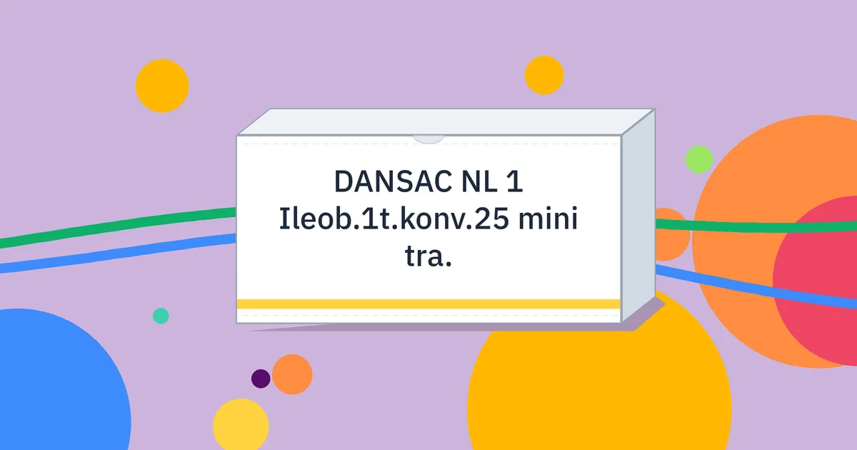 Symbolbild: Packung mit der Aufschrift DANSAC NL 1 Ileob.1t.konv.25 mini tra. (PZN 09900946) – Verfügbarkeit und Bezug in Apotheken in Frankfurt am Main