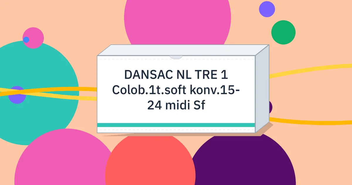 Symbolbild: Packung mit der Aufschrift DANSAC NL TRE 1 Colob.1t.soft konv.15-24 midi Sf (PZN 16197513) – Verfügbarkeit und Bezug in Apotheken in Frankfurt am Main