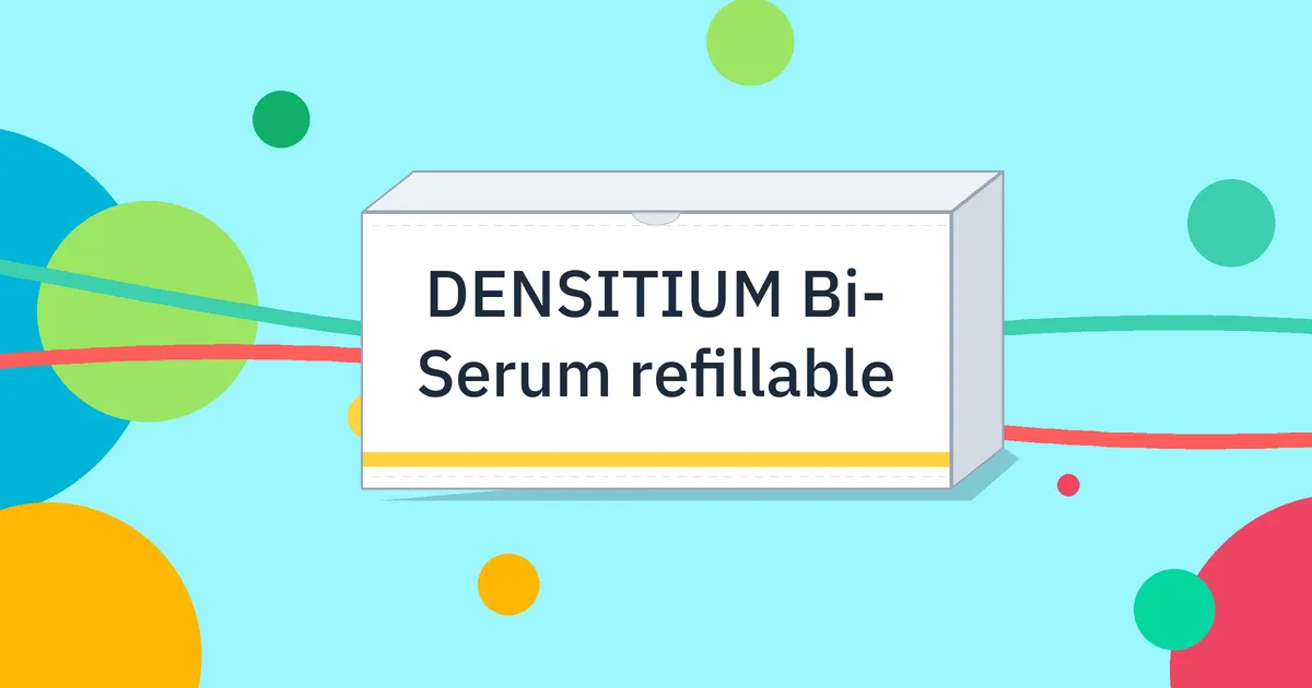 Symbolbild: Packung mit der Aufschrift DENSITIUM Bi-Serum refillable (PZN 20787373) – Verfügbarkeit und Bezug in Apotheken in Frankfurt am Main