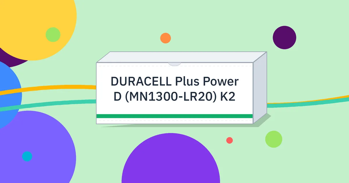 Symbolbild: Packung mit der Aufschrift DURACELL Plus Power D (MN1300-LR20) K2 (PZN 09507628) – Verfügbarkeit und Bezug in Apotheken in Frankfurt am Main