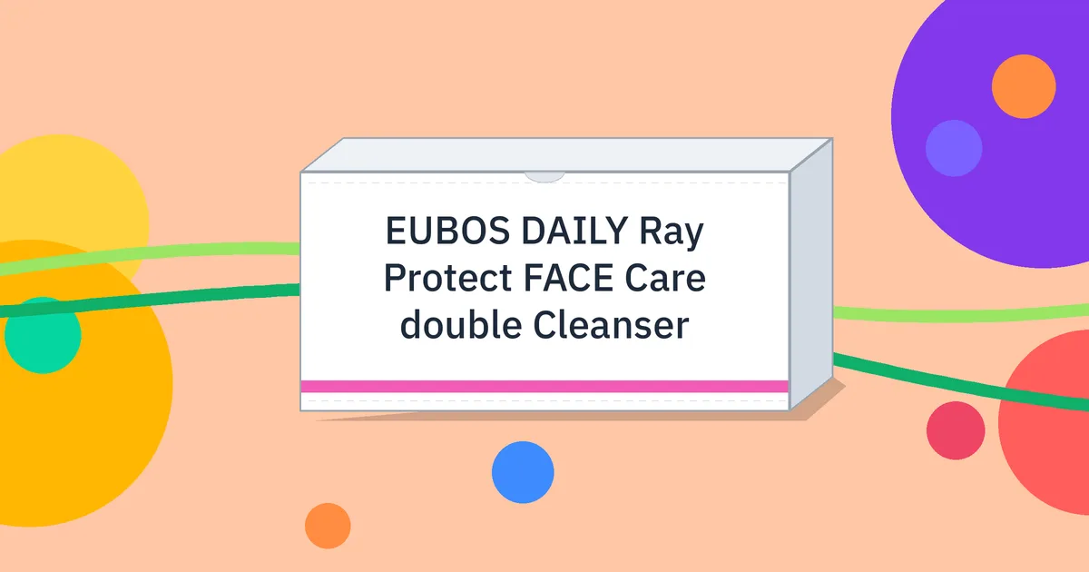 Symbolbild: Packung mit der Aufschrift EUBOS DAILY Ray Protect FACE Care double Cleanser (PZN 20098751) – Verfügbarkeit und Bezug in Apotheken in Frankfurt am Main
