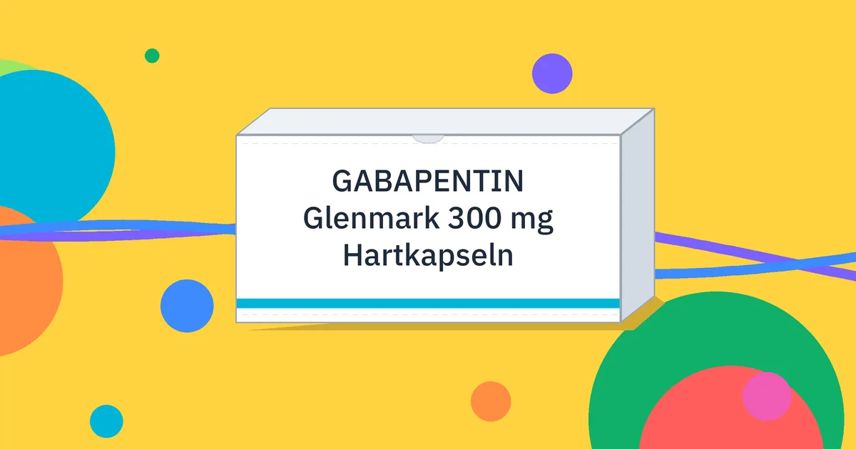Symbolbild: Packung mit der Aufschrift GABAPENTIN Glenmark 300 mg Hartkapseln (PZN 13753876) – Verfügbarkeit und Bezug in Apotheken in Frankfurt am Main