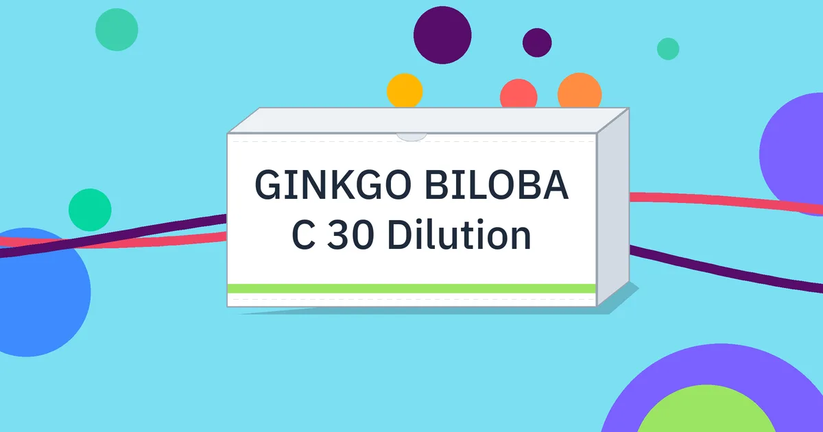 Symbolbild: Packung mit der Aufschrift GINKGO BILOBA C 30 Dilution (PZN 17534148) – Verfügbarkeit und Bezug in Apotheken in Frankfurt am Main