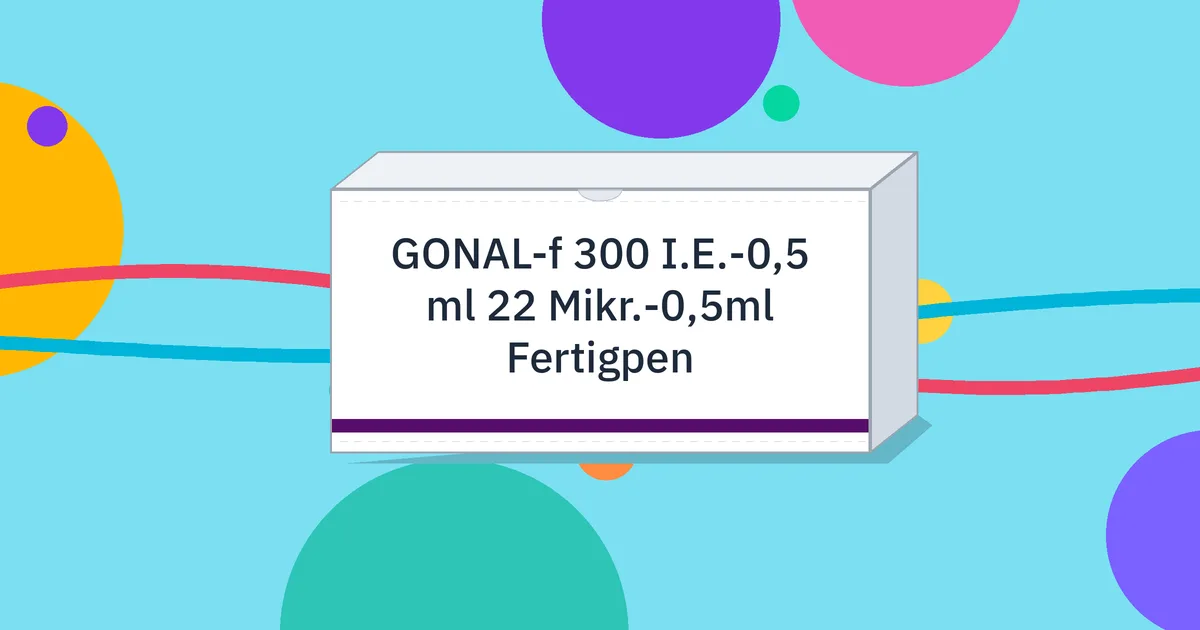 Symbolbild: Packung mit der Aufschrift GONAL-f 300 I.E.-0,5 ml 22 Mikr.-0,5ml Fertigpen (PZN 12386795) – Verfügbarkeit und Bezug in Apotheken in Frankfurt am Main