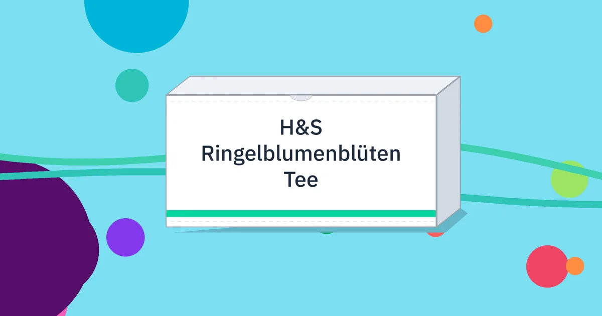 Symbolbild: Packung mit der Aufschrift H&S Ringelblumenblüten Tee (PZN 17396870) – Verfügbarkeit und Bezug in Apotheken in Frankfurt am Main