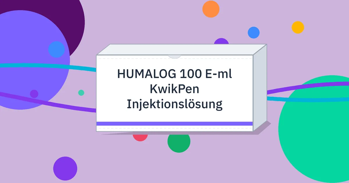 Symbolbild: Packung mit der Aufschrift HUMALOG 100 E-ml KwikPen Injektionslösung (PZN 06109838) – Verfügbarkeit und Bezug in Apotheken in Frankfurt am Main