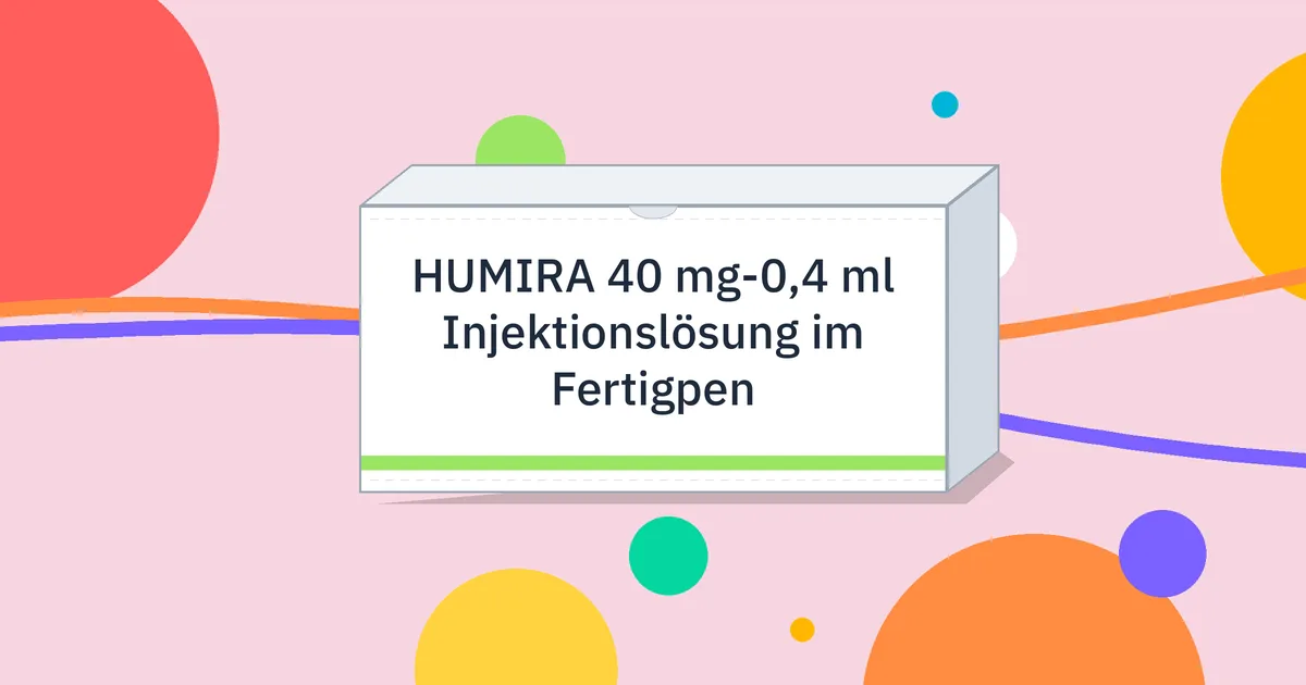 Symbolbild: Packung mit der Aufschrift HUMIRA 40 mg-0,4 ml Injektionslösung im Fertigpen (PZN 12471383) – Verfügbarkeit und Bezug in Apotheken in Frankfurt am Main