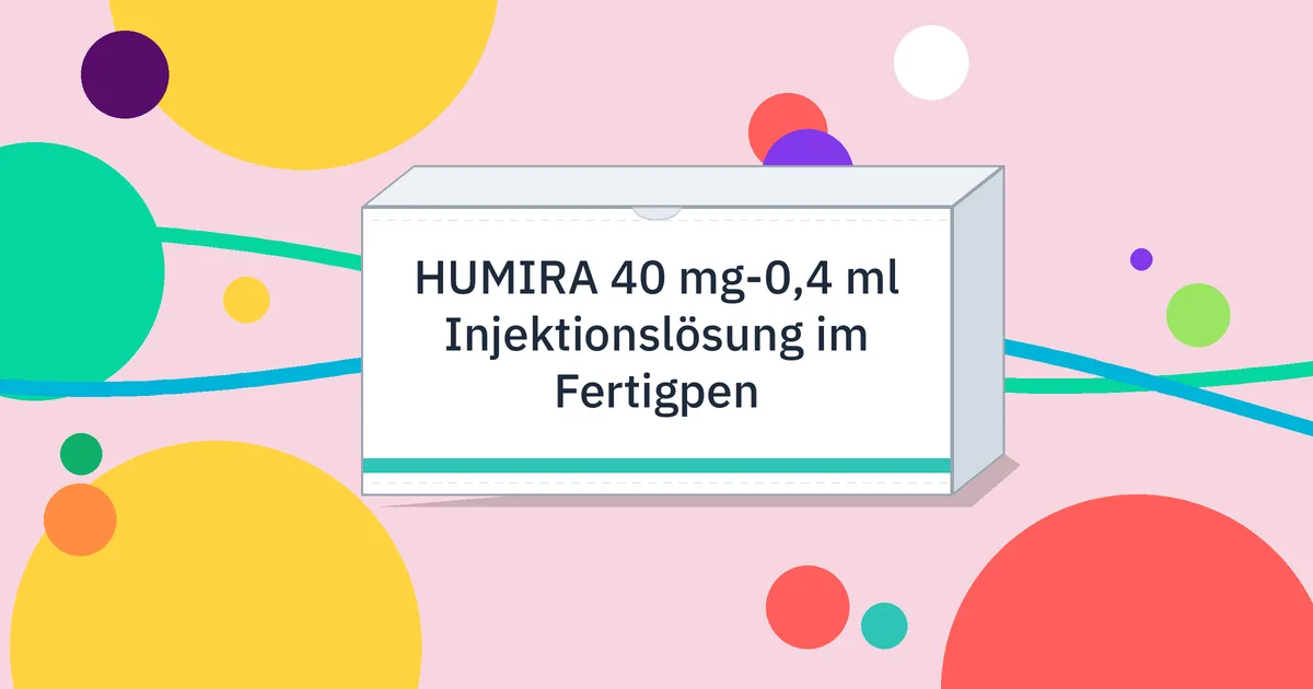 Symbolbild: Packung mit der Aufschrift HUMIRA 40 mg-0,4 ml Injektionslösung im Fertigpen (PZN 14227262) – Verfügbarkeit und Bezug in Apotheken in Frankfurt am Main