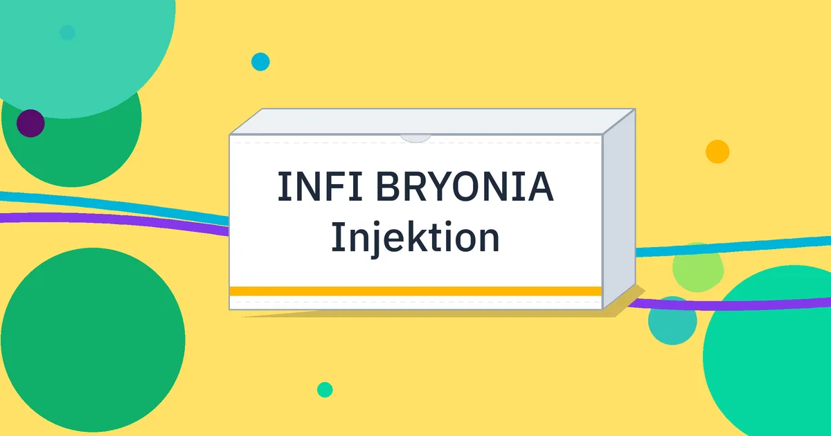 Symbolbild: Packung mit der Aufschrift INFI BRYONIA Injektion (PZN 05702327) – Verfügbarkeit und Bezug in Apotheken in Frankfurt am Main