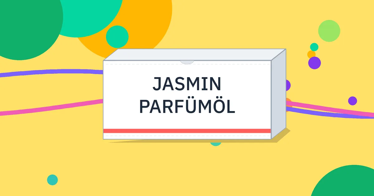 Symbolbild: Packung mit der Aufschrift JASMIN PARFÜMÖL (PZN 01238376) – Verfügbarkeit und Bezug in Apotheken in Frankfurt am Main