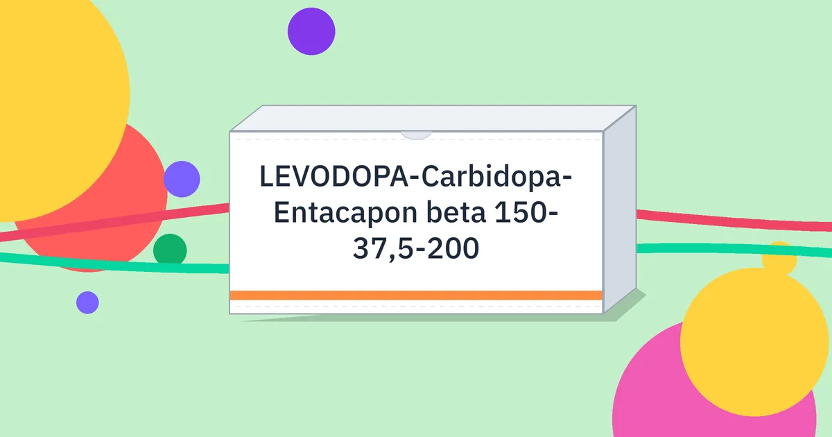 Symbolbild: Packung mit der Aufschrift LEVODOPA-Carbidopa-Entacapon beta 150-37,5-200 (PZN 10324672) – Verfügbarkeit und Bezug in Apotheken in Frankfurt am Main