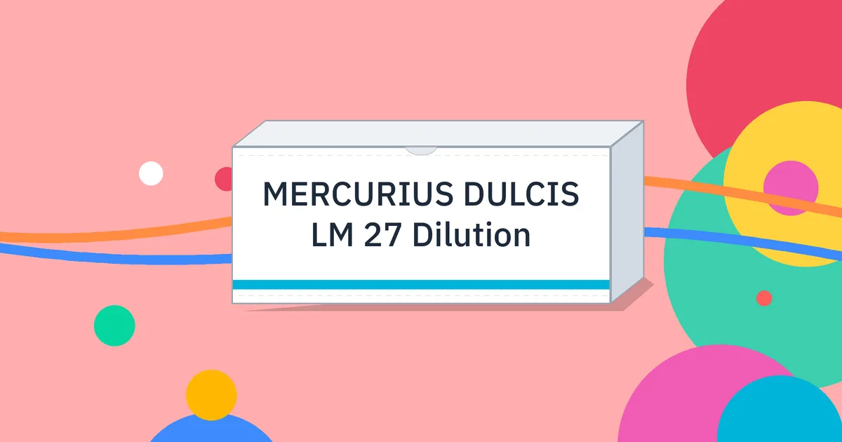 Symbolbild: Packung mit der Aufschrift MERCURIUS DULCIS LM 27 Dilution (PZN 12951539) – Verfügbarkeit und Bezug in Apotheken in Frankfurt am Main