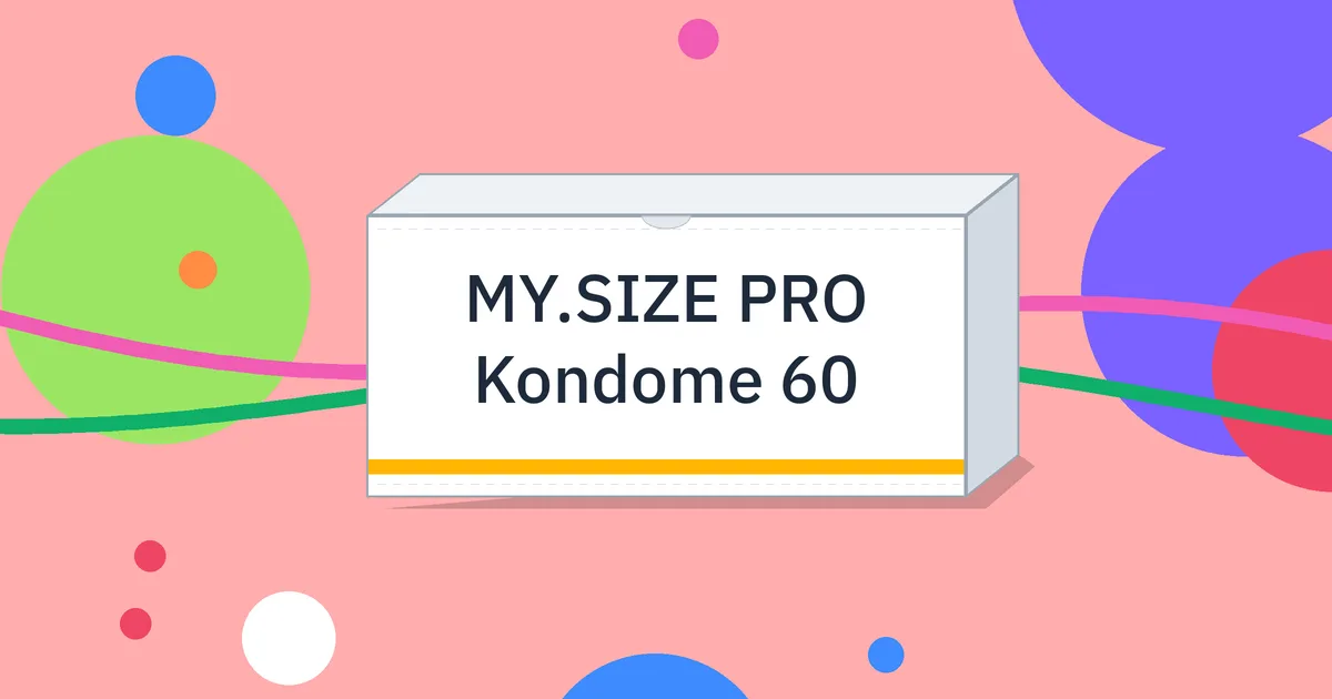 Symbolbild: Packung mit der Aufschrift MY.SIZE PRO Kondome 60 (PZN 17458387) – Verfügbarkeit und Bezug in Apotheken in Frankfurt am Main