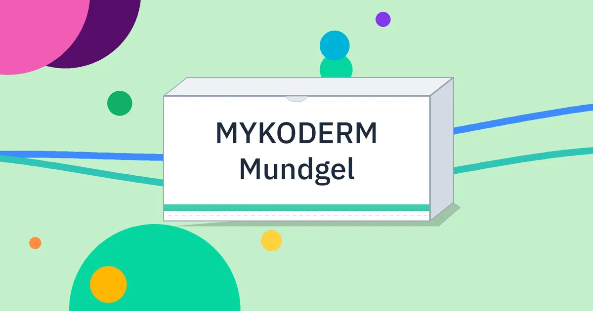 Symbolbild: Packung mit der Aufschrift MYKODERM Mundgel (PZN 00661546) – Verfügbarkeit und Bezug in Apotheken in Frankfurt am Main