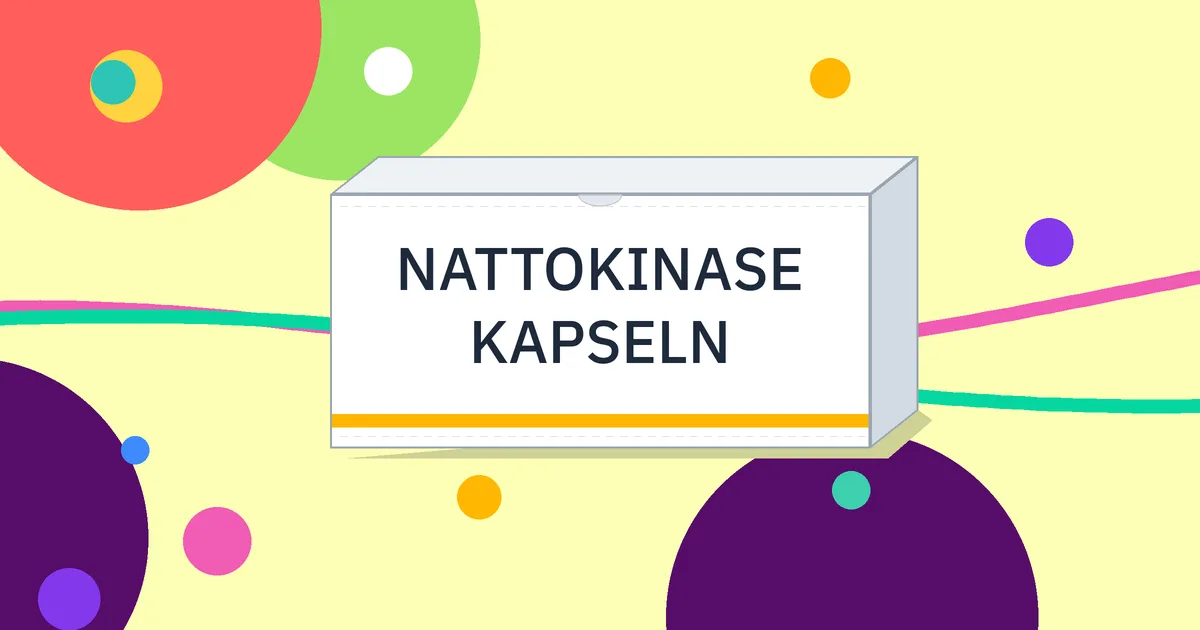 Symbolbild: Packung mit der Aufschrift NATTOKINASE KAPSELN (PZN 10941198) – Verfügbarkeit und Bezug in Apotheken in Frankfurt am Main
