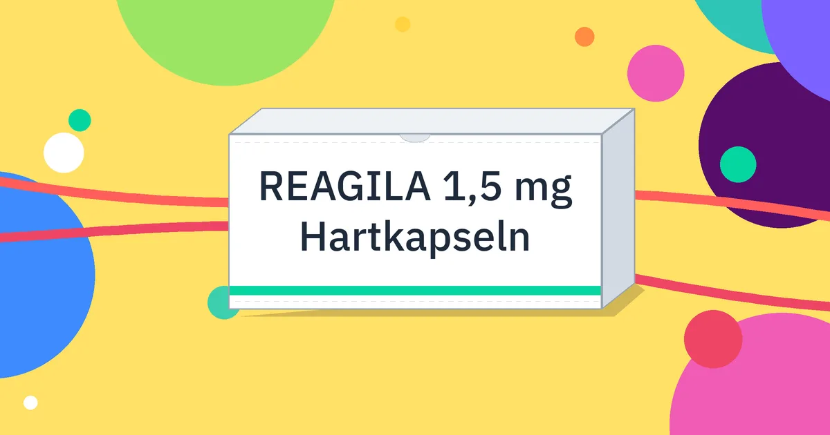 Symbolbild: Packung mit der Aufschrift REAGILA 1,5 mg Hartkapseln (PZN 14276527) – Verfügbarkeit und Bezug in Apotheken in Frankfurt am Main