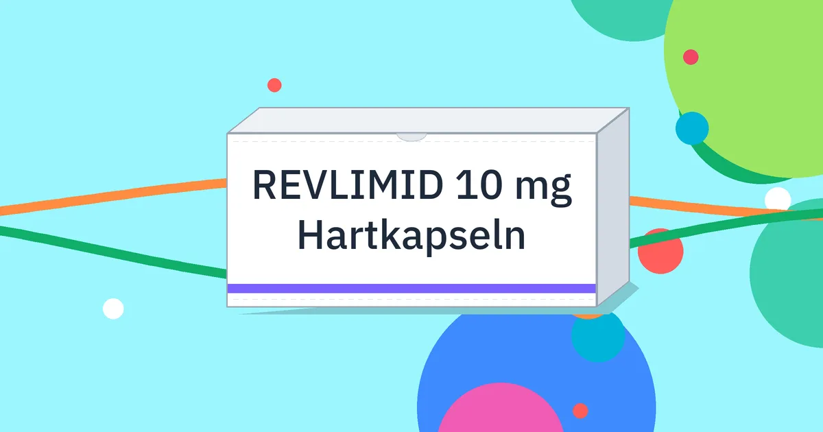 Symbolbild: Packung mit der Aufschrift REVLIMID 10 mg Hartkapseln (PZN 01875261) – Verfügbarkeit und Bezug in Apotheken in Frankfurt am Main