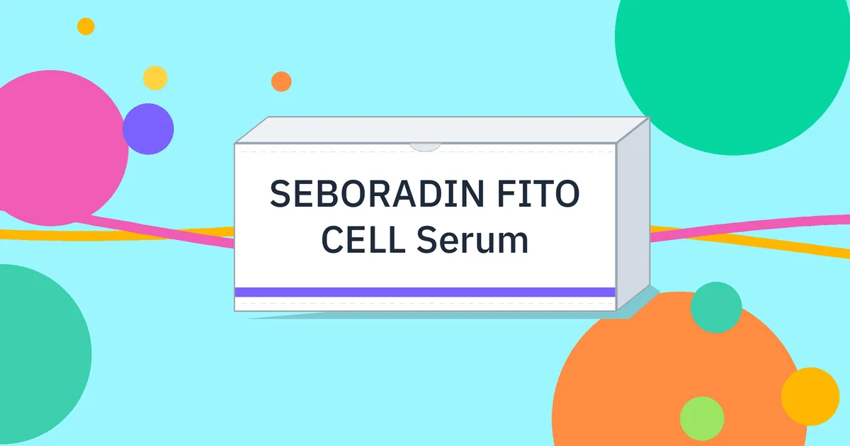 Symbolbild: Packung mit der Aufschrift SEBORADIN FITO CELL Serum (PZN 18402288) – Verfügbarkeit und Bezug in Apotheken in Frankfurt am Main