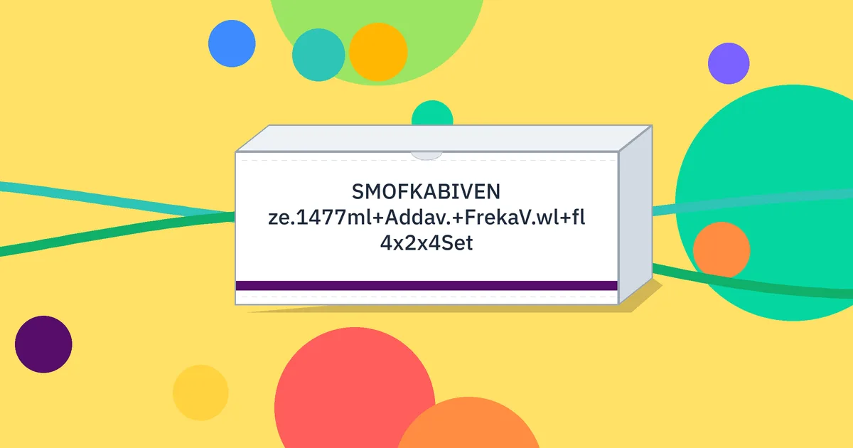 Symbolbild: Packung mit der Aufschrift SMOFKABIVEN ze.1477ml+Addav.+FrekaV.wl+fl 4x2x4Set (PZN 19725533) – Verfügbarkeit und Bezug in Apotheken in Frankfurt am Main