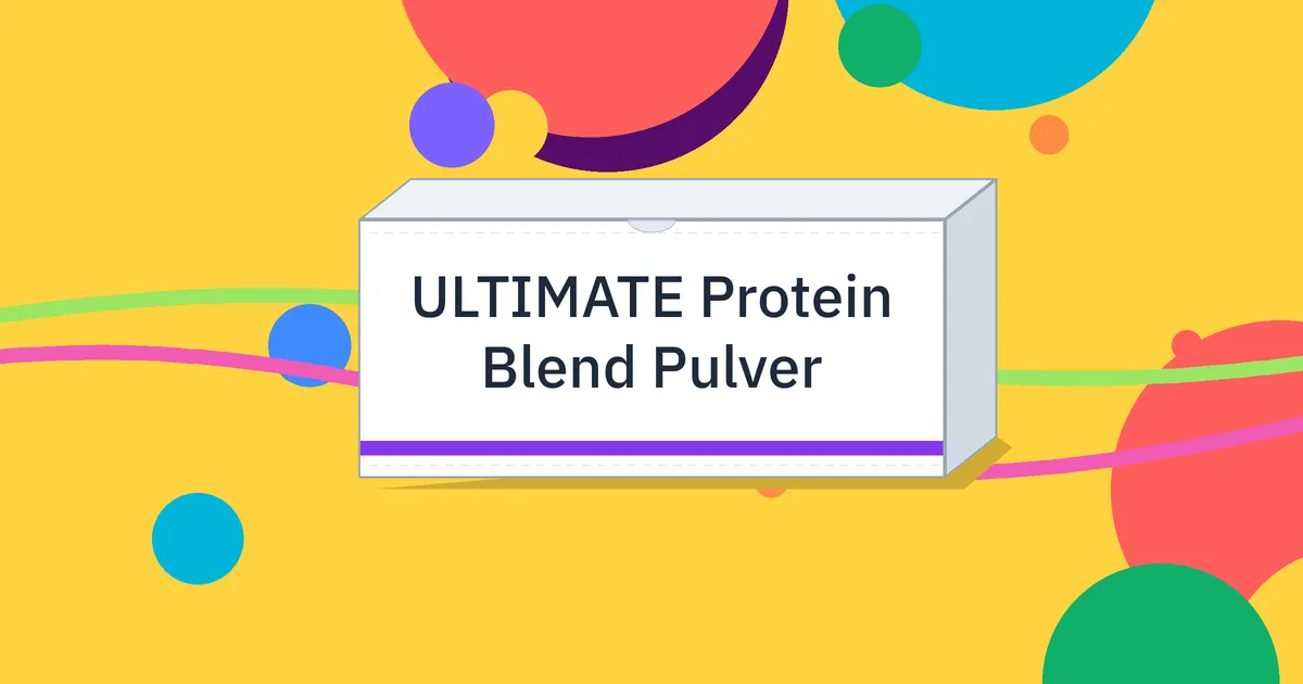 Symbolbild: Packung mit der Aufschrift ULTIMATE Protein Blend Pulver (PZN 19480907) – Verfügbarkeit und Bezug in Apotheken in Frankfurt am Main