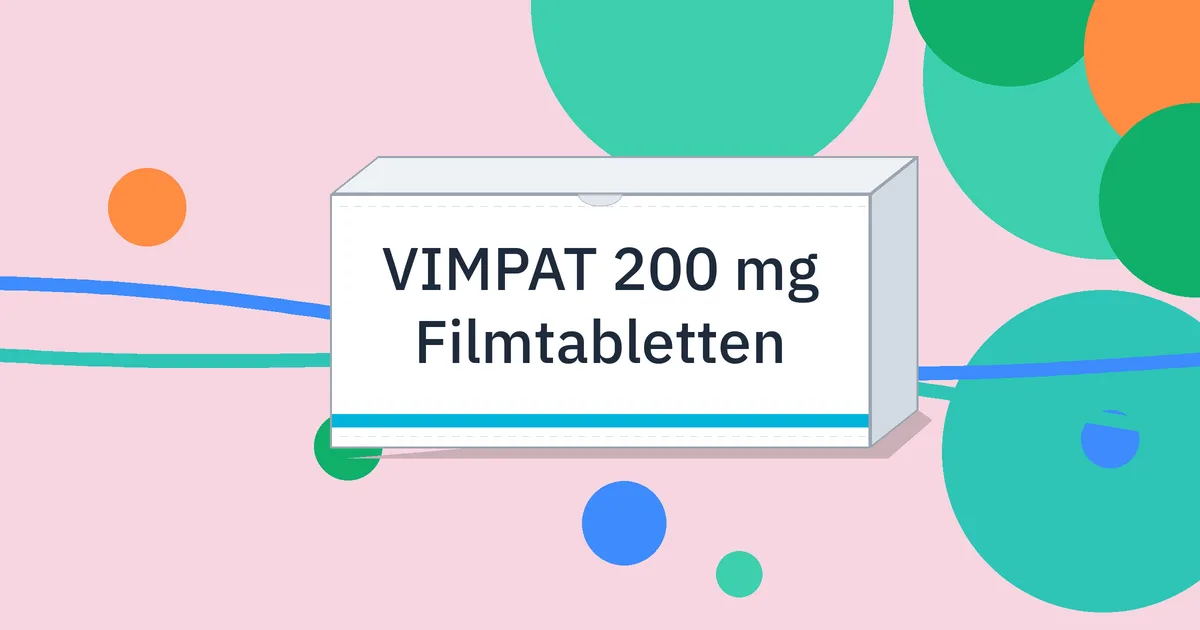 Symbolbild: Packung mit der Aufschrift VIMPAT 200 mg Filmtabletten (PZN 16567660) – Verfügbarkeit und Bezug in Apotheken in Frankfurt am Main